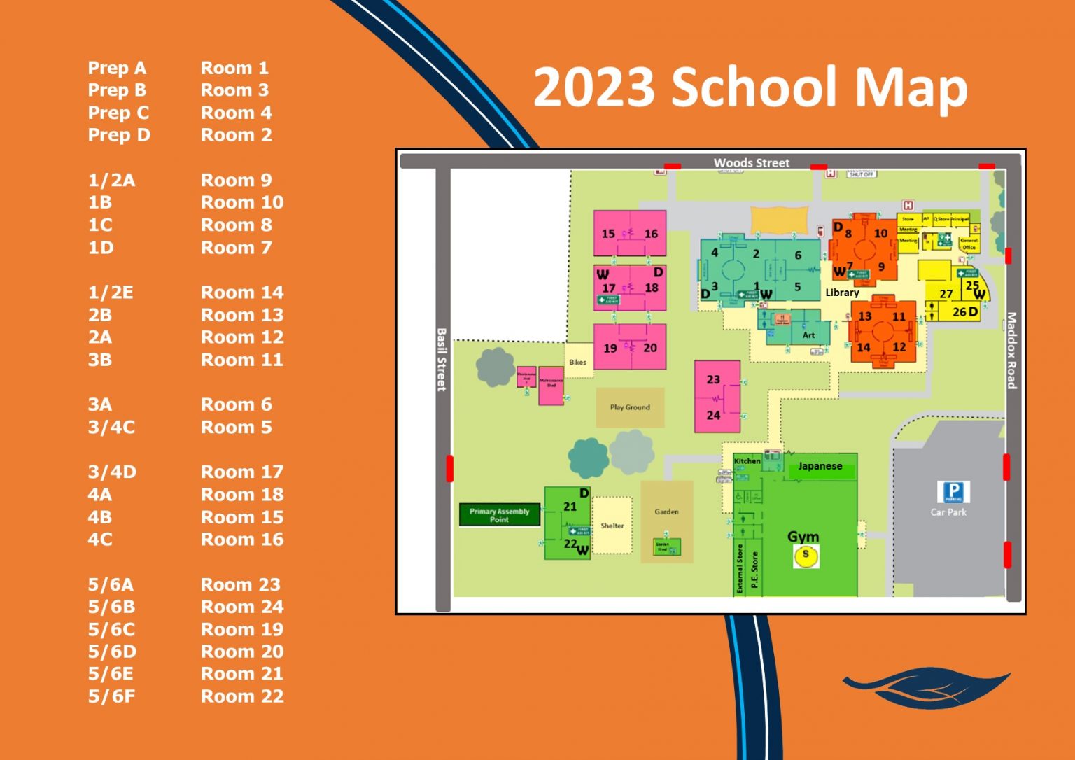 2021 School Map – Newport Gardens Primary School