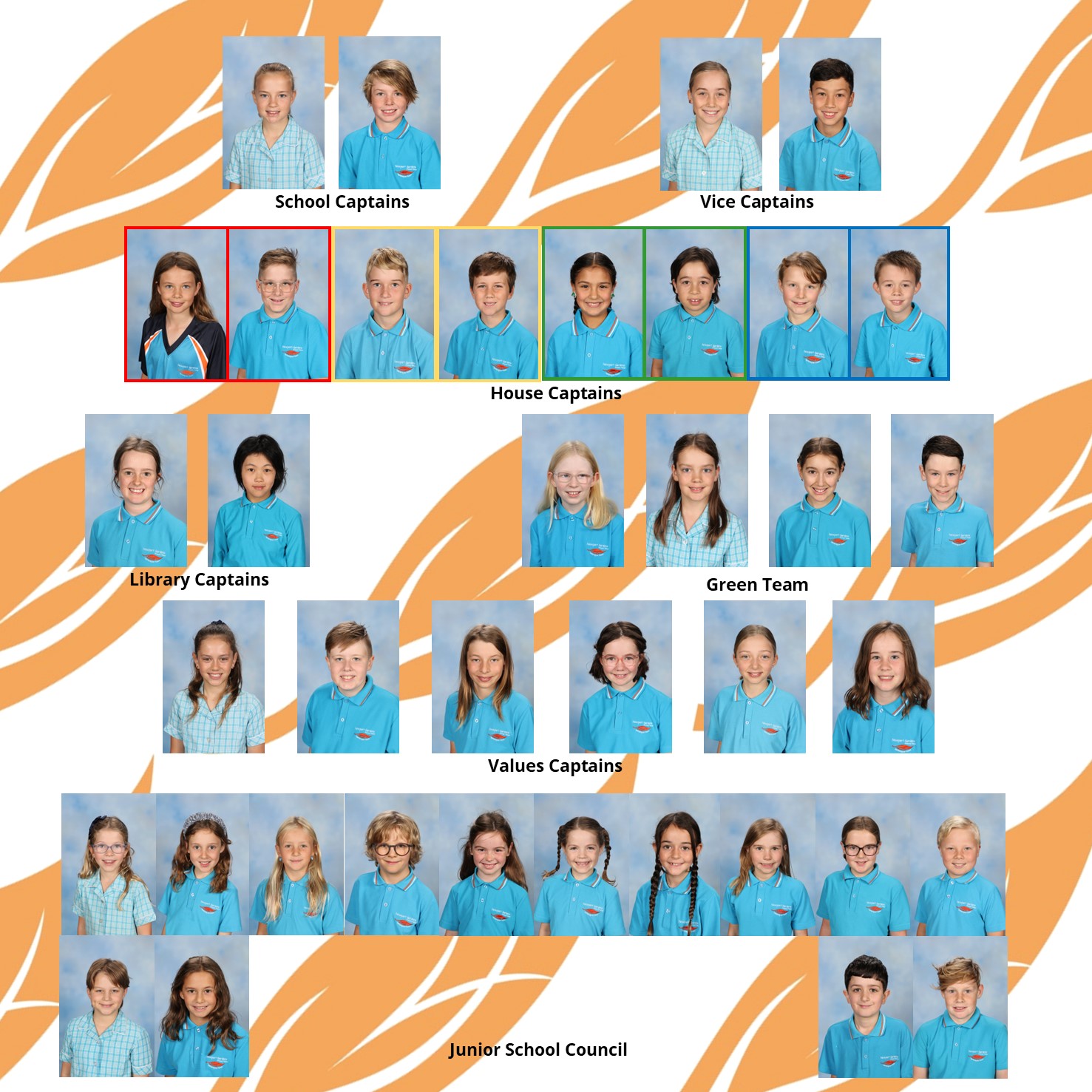 Student Leaders – Newport Gardens Primary School